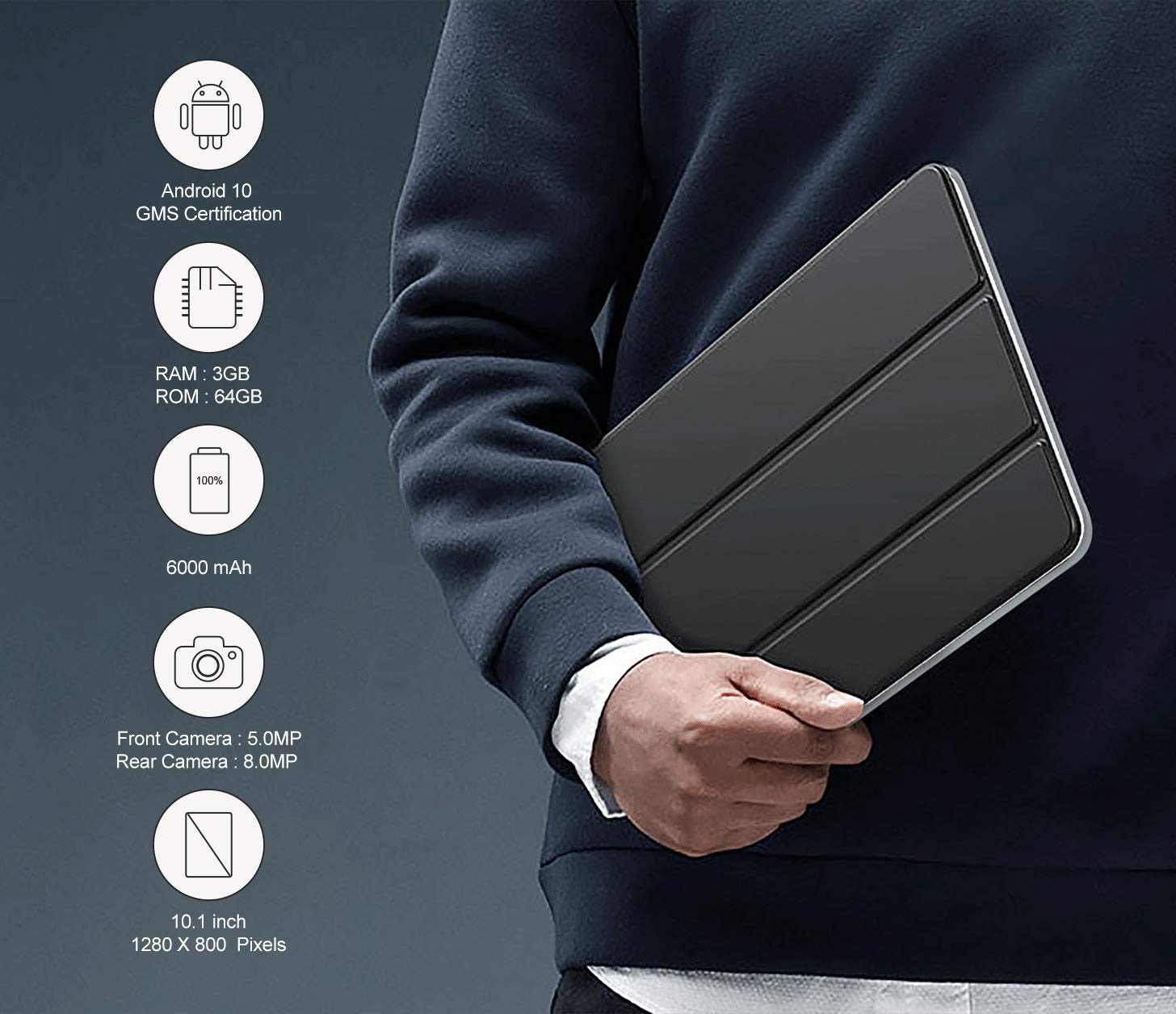 YESTEL Newest Android 10.0 Tablet